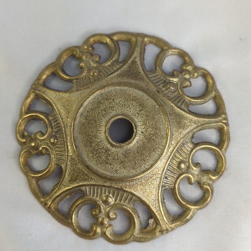 Cast Brass Bobeche for Chandelier 3 5/8" Victorian Revival Style | eBay