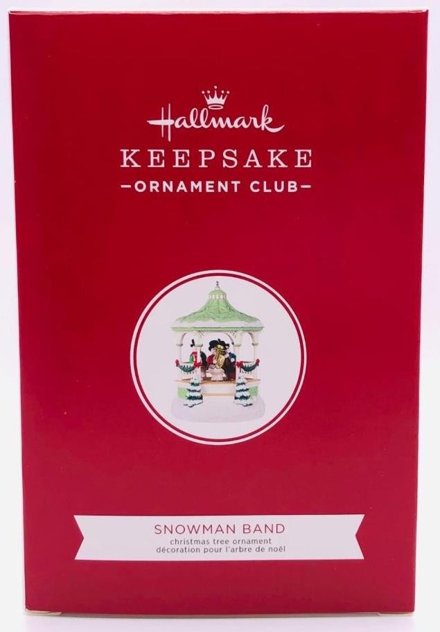 2020 Snowman Band Hallmark Ornament Club Ornament TESTED | eBay