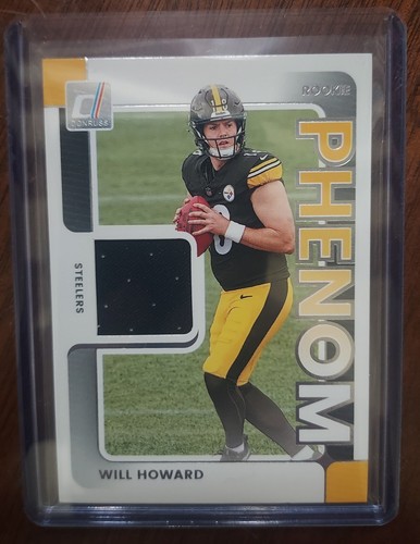 2025 Panini Donruss Rookie Phenom Jerseys Will Howard RPJ-WHD (MEM, RC ...
