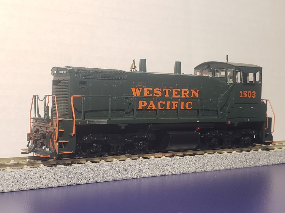 HO Scale Athearn EMD SW1500, Western Pacific WP 1503, DCC & Sound ...