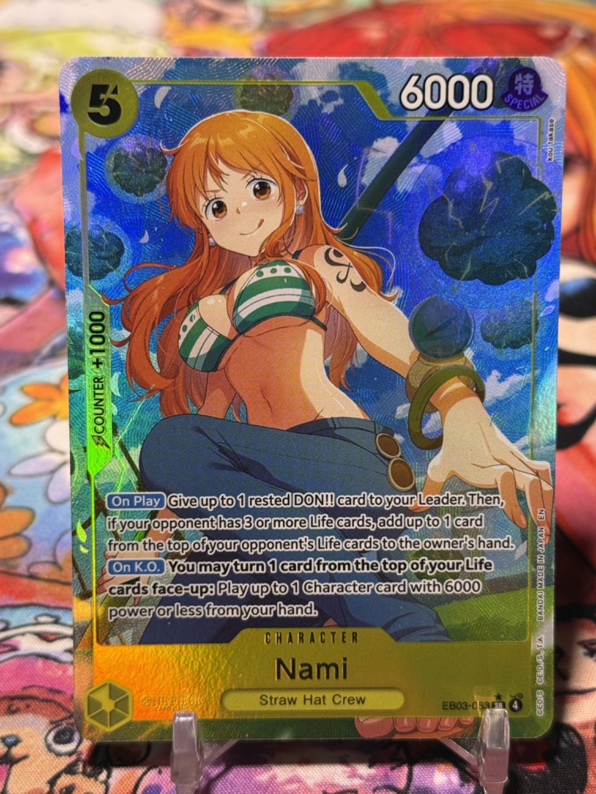 Nami 2026 Extra Booster: Heroines Edition #EB03-053 Super Rare ...
