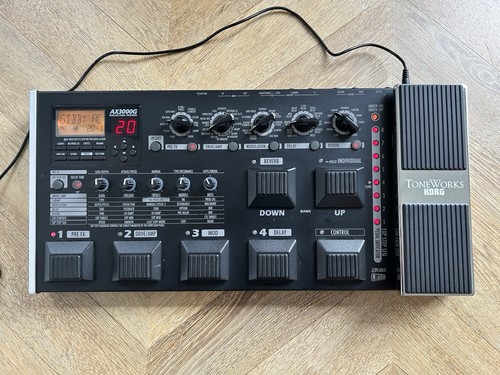 Korg Toneworks AX3000G Guitar Modelling and Signal Processor with Sound ...