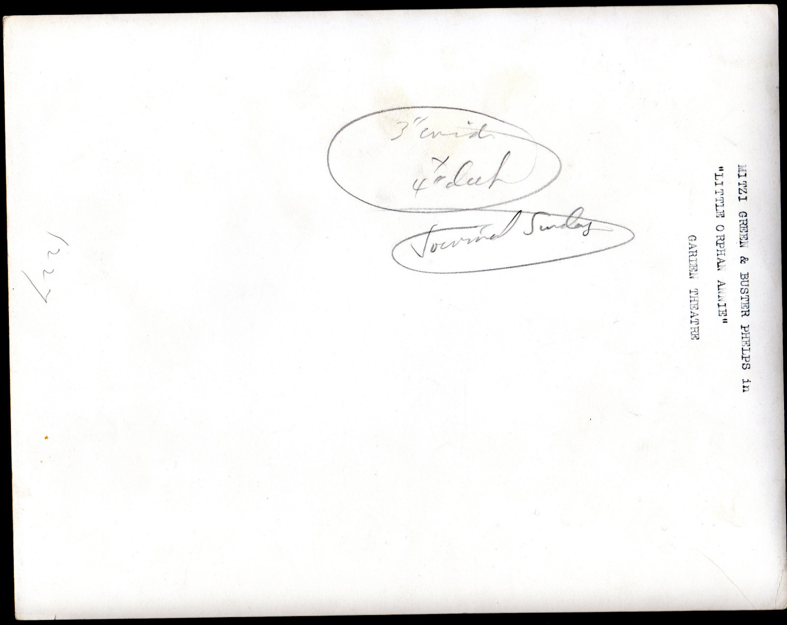 1932 LITTLE ORPHAN ANNIE Mitzi Green Buster Phelps ORIGINAL RKO MOVIE ...