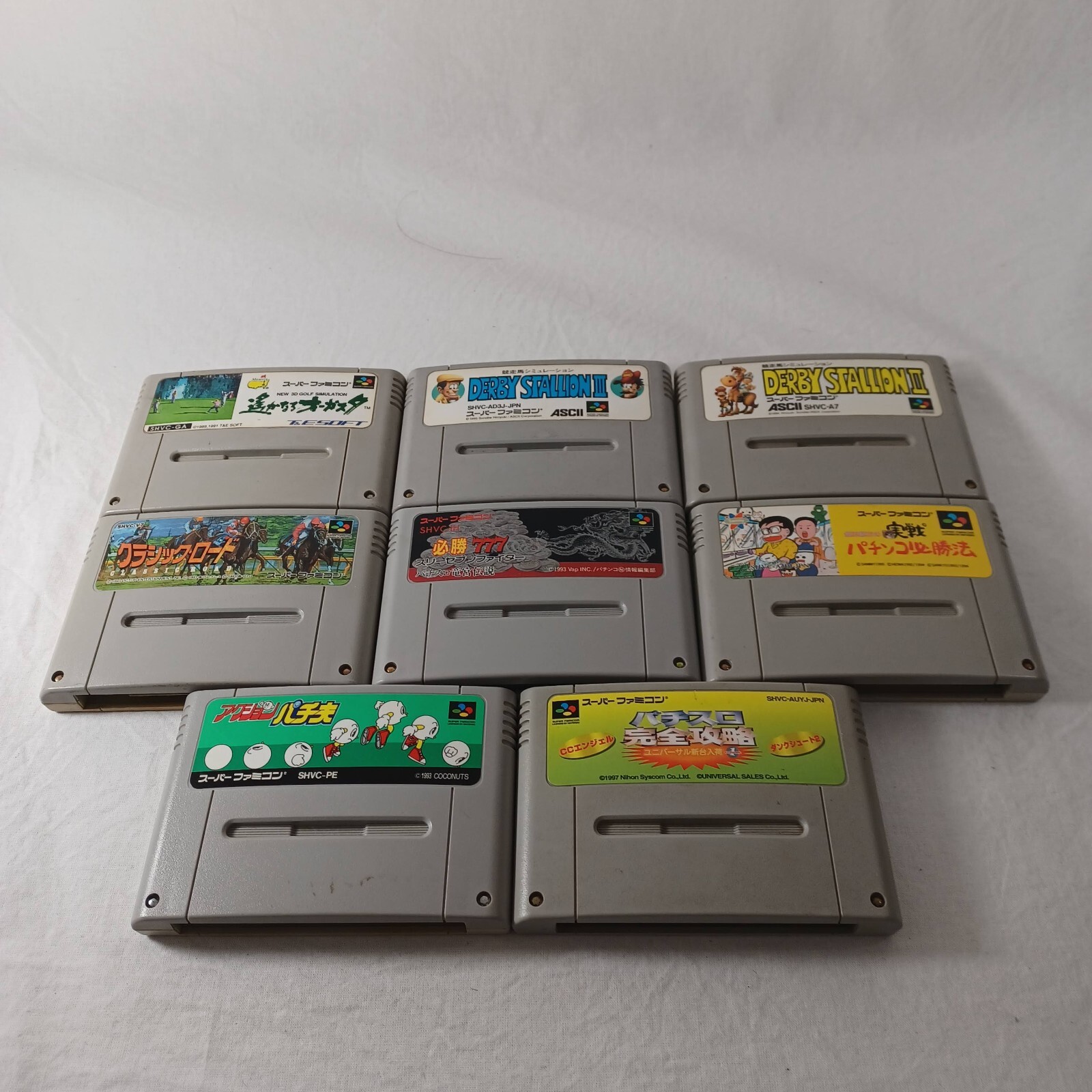 NINTENDO Super Famicom SFC Lot of 40 All Unpopular Games NTSC-J Tested ...