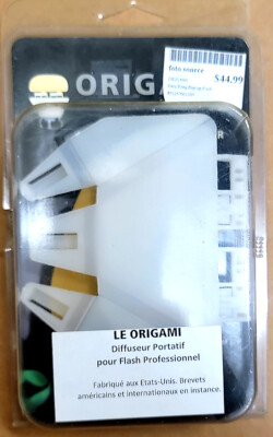 NEW Genuine Gary Fong Origami universal foldable flash bounce diffuser ...