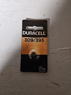 Duracell Button Cell Battery, 309/393, 1.5V | eBay