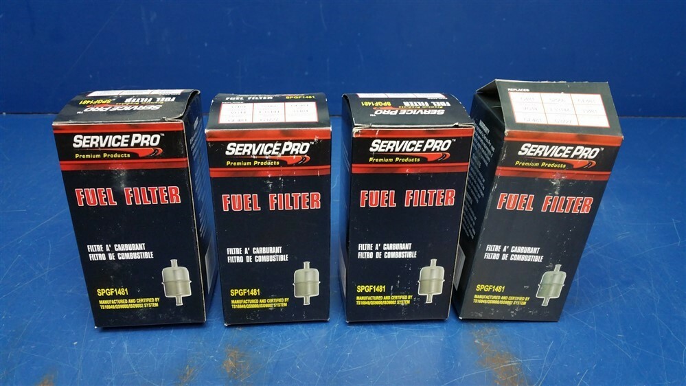 SERVICE-PRO SPGF1481 - Cross reference fuel filters