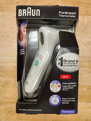 Braun Touchless Forehead Thermometer, Temperature Reader, Fever ...