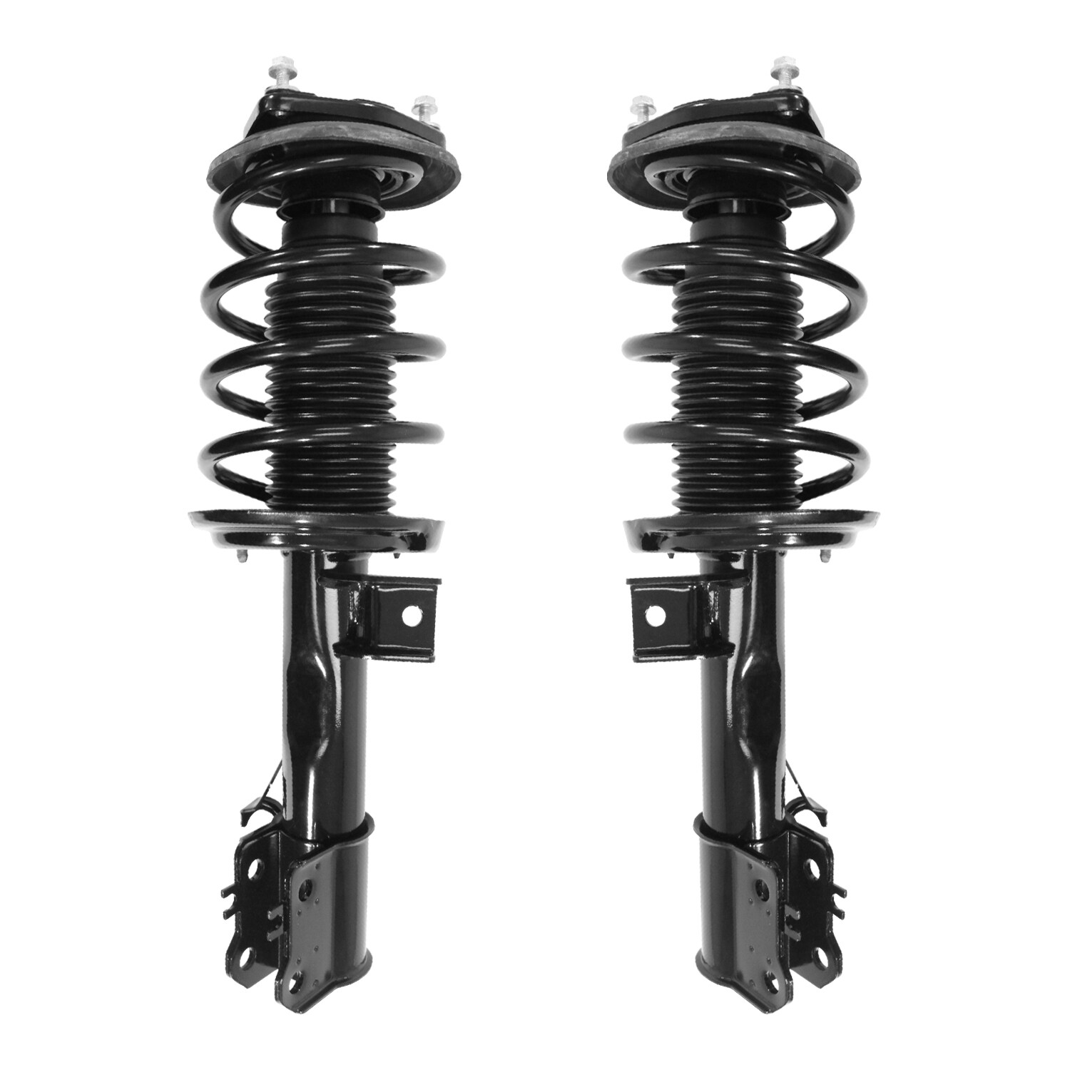 2003-2005 Mercedes C240 AWD Front Pair Complete Struts & Coil Spring ...