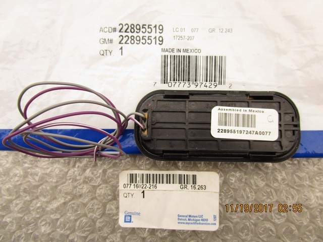 08 - 14 Cadillac CTS Trunk Lid Opener Liftgate Release Switch OEM for ...