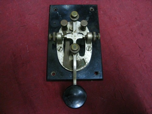 J-38 Vintage Morse code key Ham telegraph military Keyer | eBay