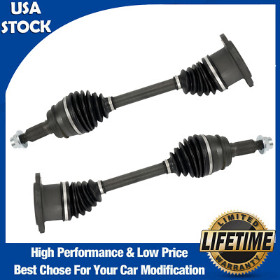 2×Front CV Axle Shafts Assembly For Chevy GMC Silverado Sierra 1500 ...