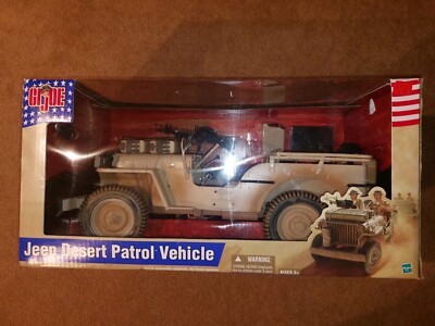 Vintage GI Joe Jeep Desert Patrol Vehicle W/ Accessories New Unopened ...