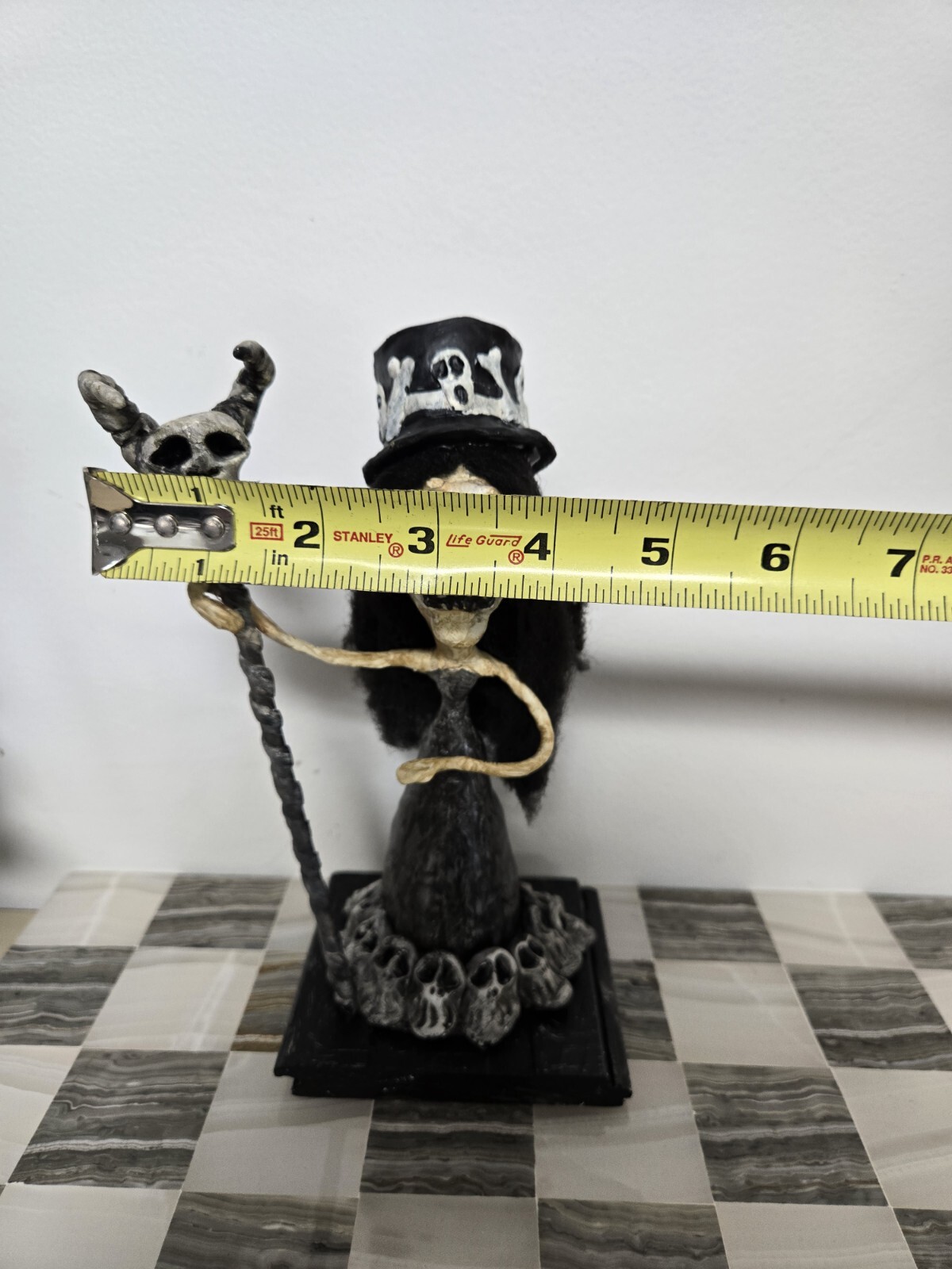 OOAK Creepy Oddity Art Doll Clay Spooky Skeleton Ghoul Voodoo Zombie ...