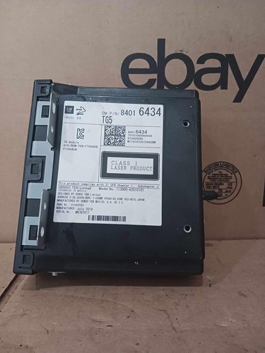 2015-2020 Chevrolet Tahoe Suburban Impala Single Disc CD Player OEM ...