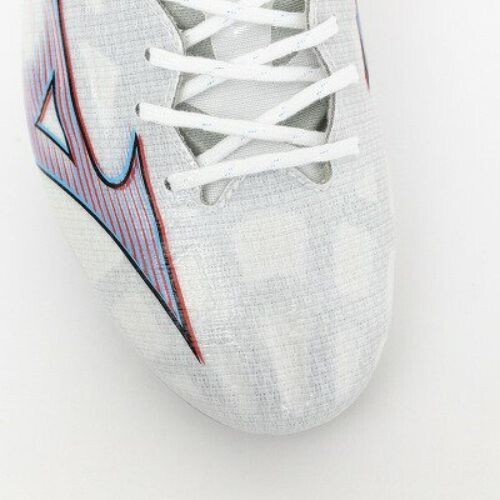Mizuno Alpha ELITE P1GA2362 09 Soccer Cleats White/Ignition Red/Blue ...