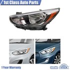 Headlight Assembly Driver Left For 2015-17 Hyundai Accent W/O Bulb ...