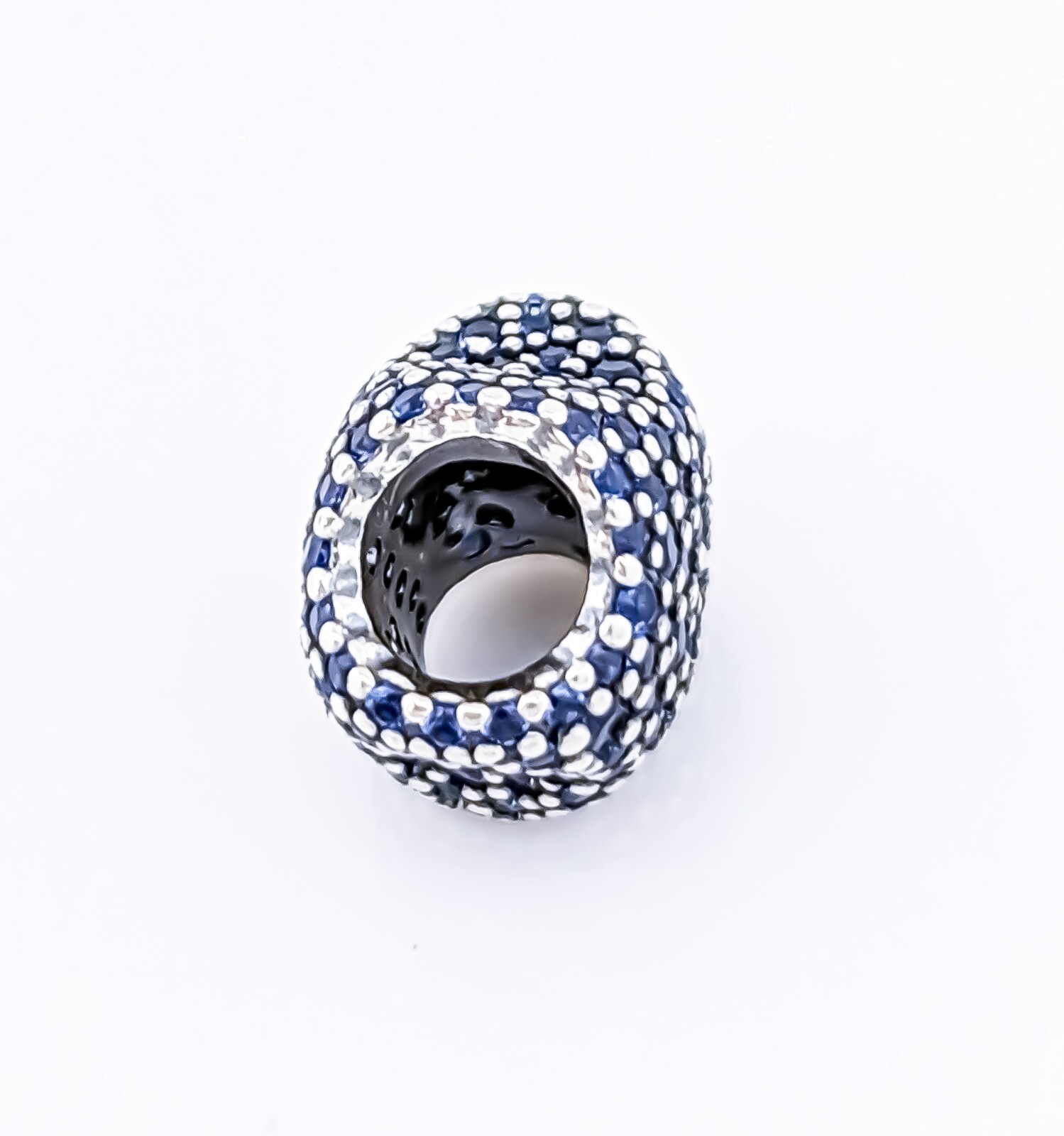 New 100% Authentic PANDORA Sparkling Bold Pavé Blue Crystal Star Charm ...