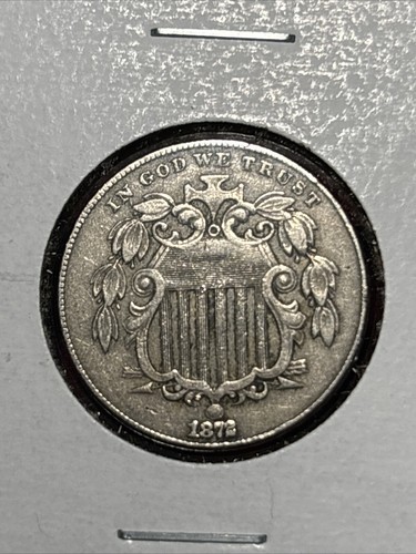 1872 5 Cent Shield Nickel 5c Nice Original | eBay