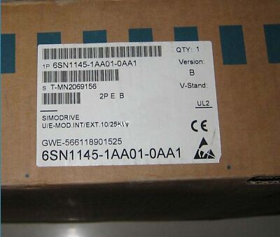 6SN1 145-1AA01-0AA1 NEW SIEMENS 6SN1145-1AA01-0AA1 SIMODRIVE 611 INFEED ...