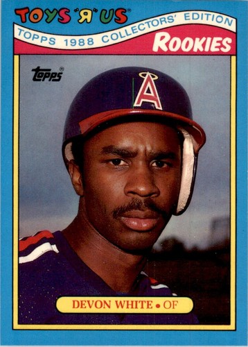 1988 Topps Toys'R'Us Rookies Devon White 101 Baseball Cards #33 | eBay