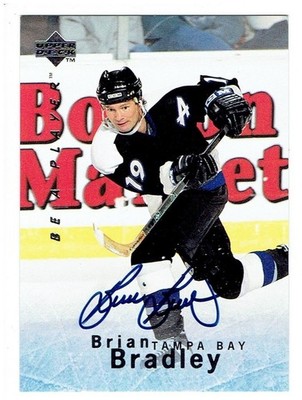 Brian Bradley 1995-96 Be A Player Autographs #S117 | eBay