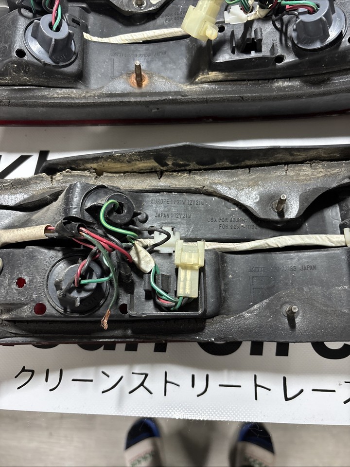 90-93 ACURA INTEGRA DA5 - DA9 TAIL LIGHT ASSEMBLY SET KOITO 220 22185 ...
