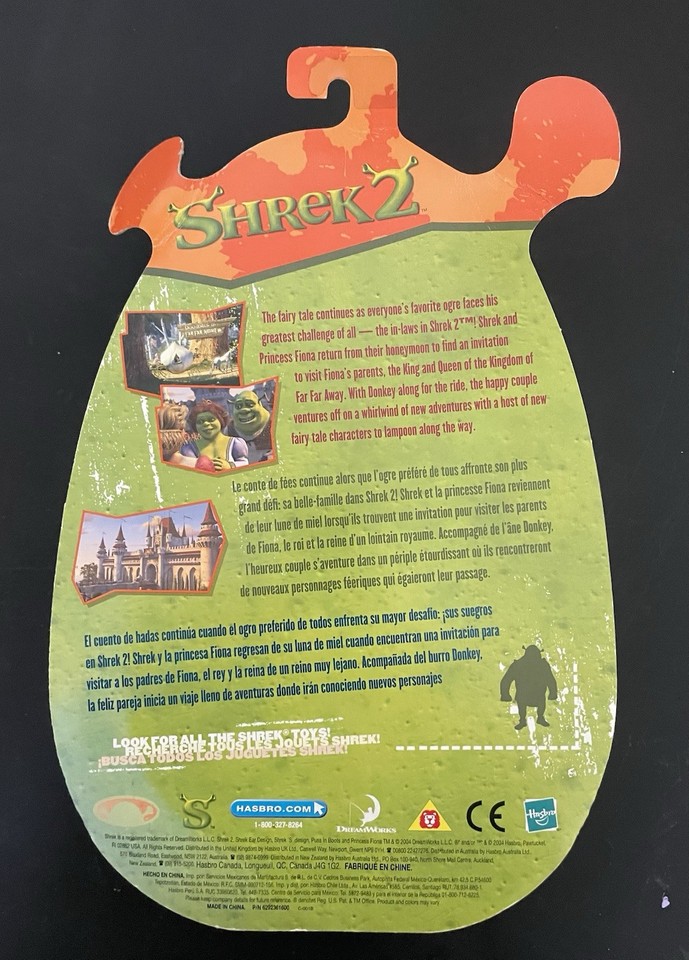 Shrek 2 Figure Furball Fury Puss In Boots Boxed New 2004 Rare | eBay