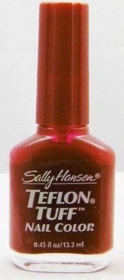 Sally Hansen Teflon Tuff Nail Color - Red Forever Creme # 24 | eBay