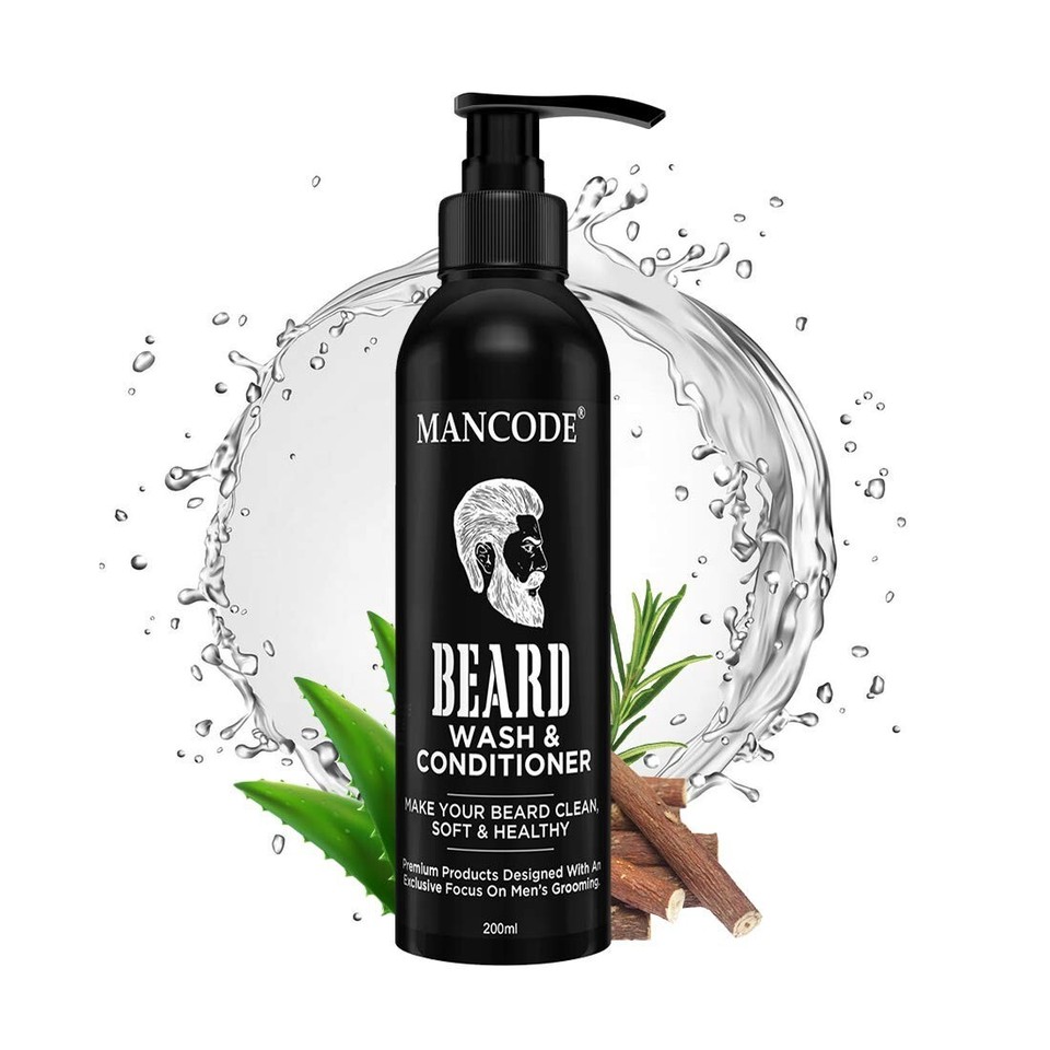 Mancode Beard Growth Oil / Beard Wash & Conditioner 50ml + 200ml & Free Shipping | eBay