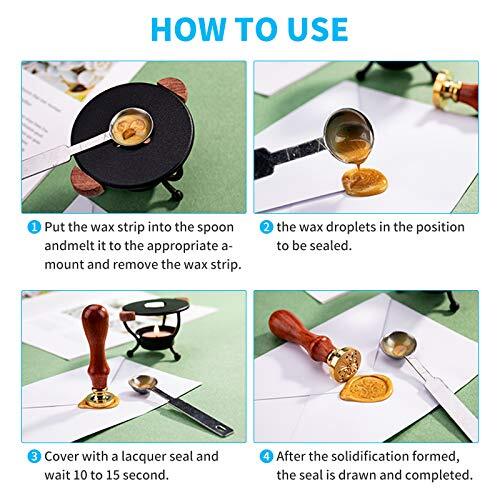 Top Secret Pattern Brass Wax Seal Stamp and Wood Handle Sets Astronaut ...