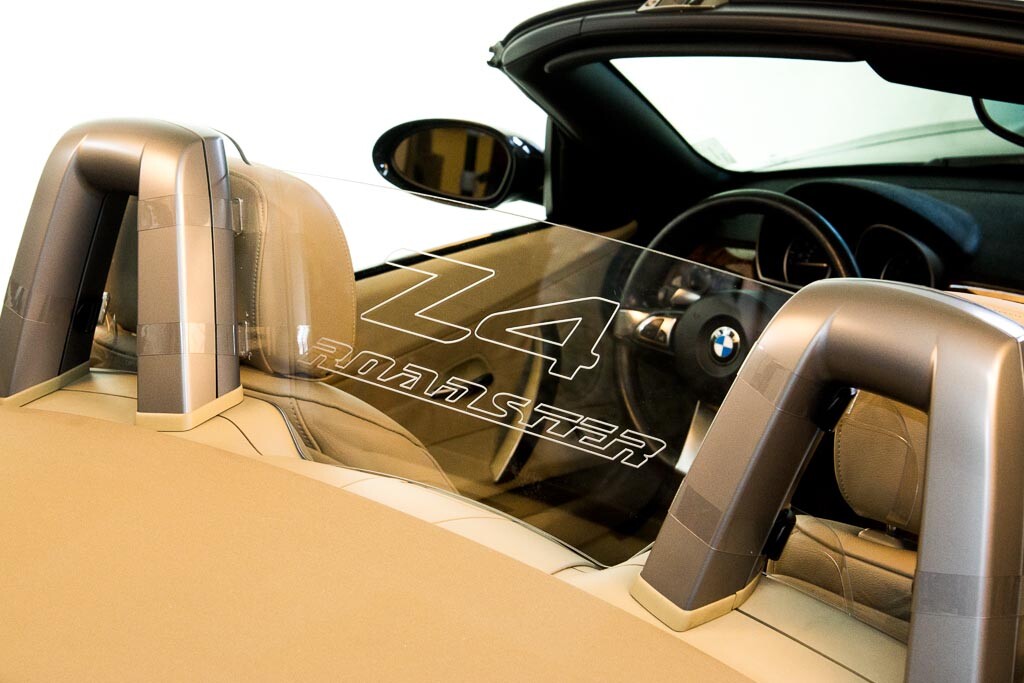 BMW Z4 02-08 E85 Convertible Windscreen Wind Deflector Windstop ...
