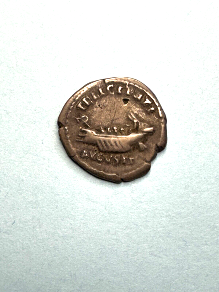 ROME HADRIAN AD117-138 AR DENARIUS /GALLEY RIC-1400 | eBay