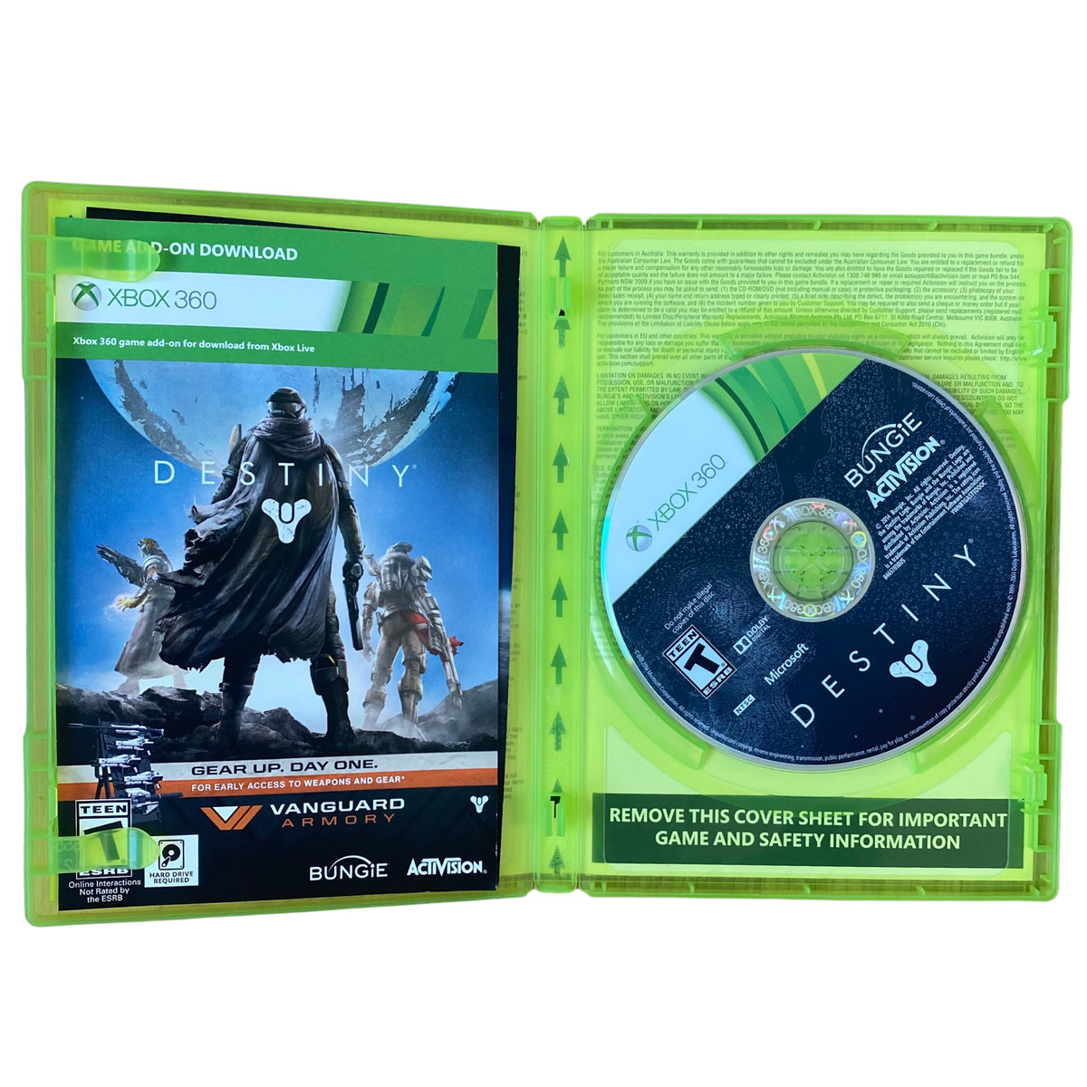 Destiny Case Xbox 360