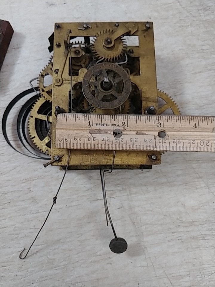 WELCH GOTHIC STEEPLE MANTLE CLOCK 30 HOUR MOVEMENT | eBay