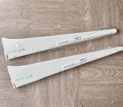 SET OF 2 IKEA ALGOT White Steel Shelf Brackets 19240 58 cm (22 3/4 ...