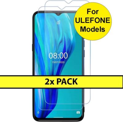 Screen Protector Tempered Glass Clear Film for Ulefone Power Armor 18 ...