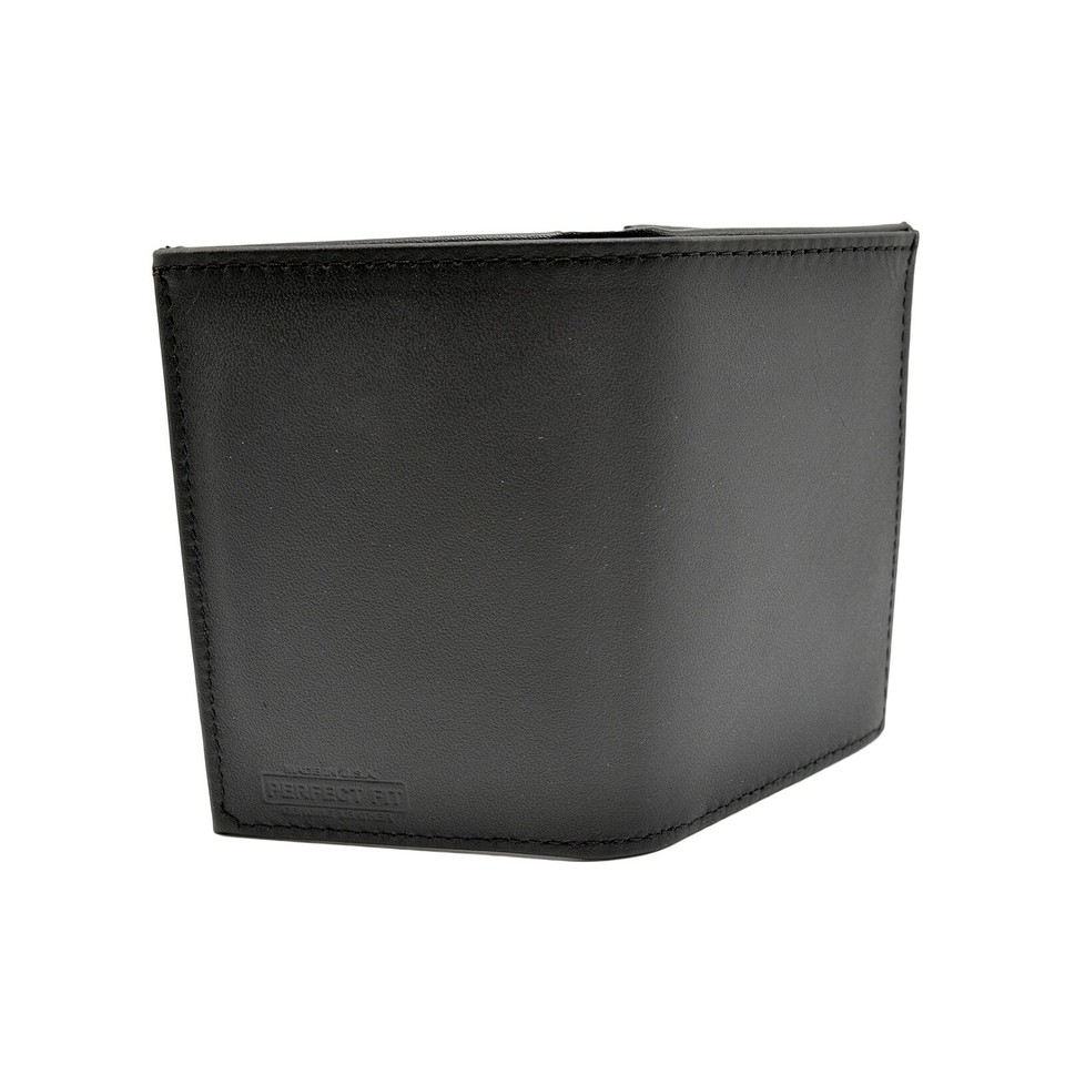 ICE Federal Air Marshal FPS HSI Recessed Double ID Mens Leather Badge ...