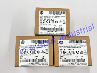 New Factory Sealed AB 1794-IT8 / A Flex 8 Point Thermocuple RTD Module ...