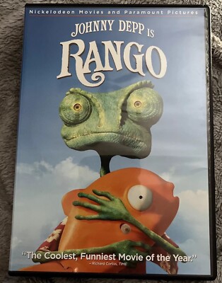 Rango DVD. Johnny Depp | eBay