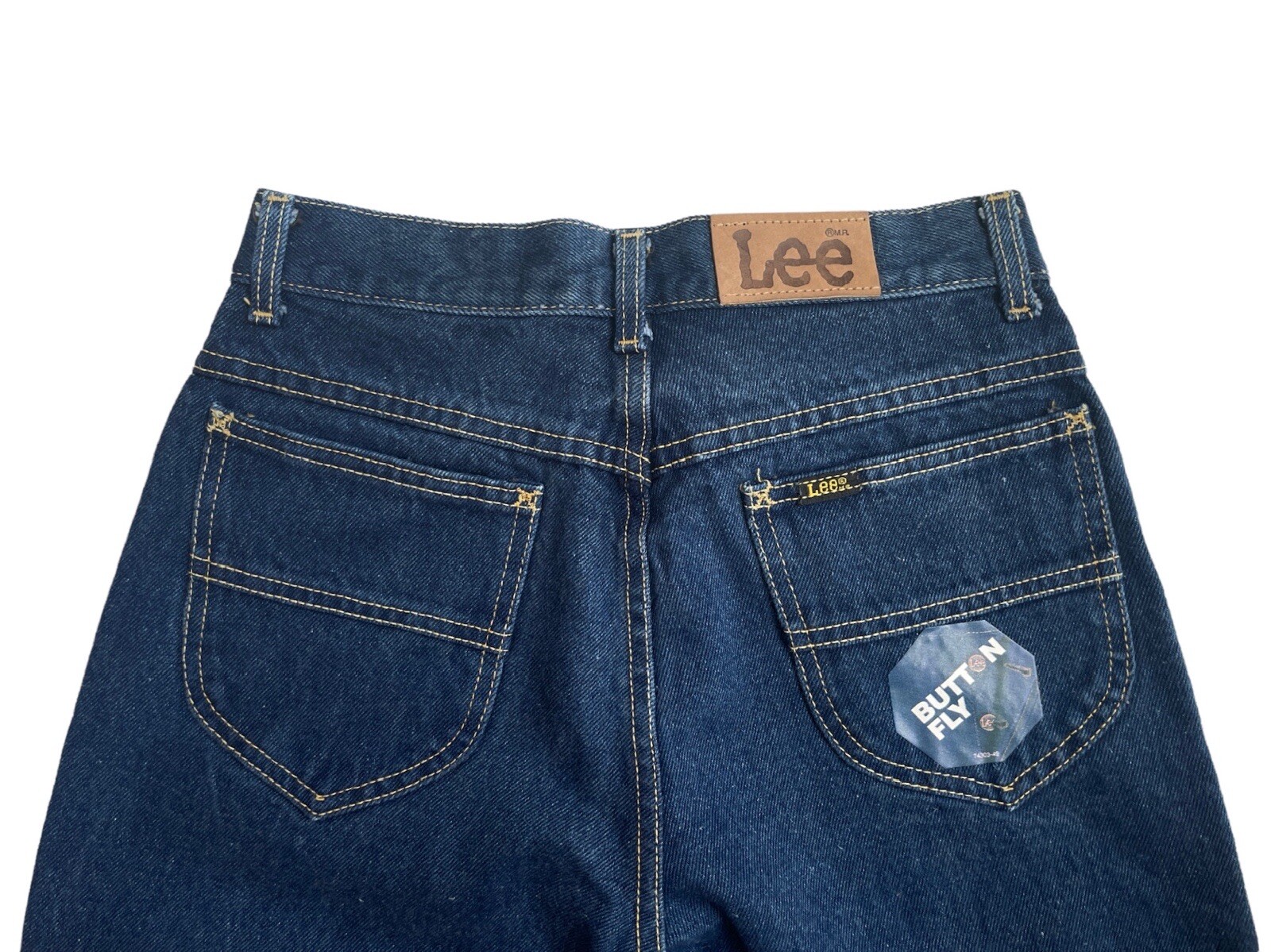 vintage lee casuals button fly jeans size 30x32 deadstock NWT 80s made ...