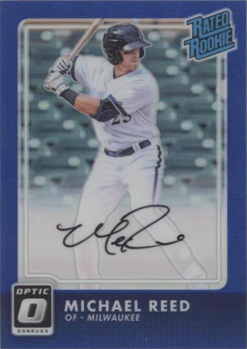 2016 Panini Donruss Optic - Rated Rookies Signatures Michael Reed #RR ...