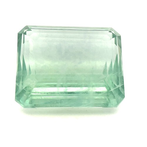 48.31cts Natural Green Fluorite Gemstone - Octagon Shape - 21797RGT ...