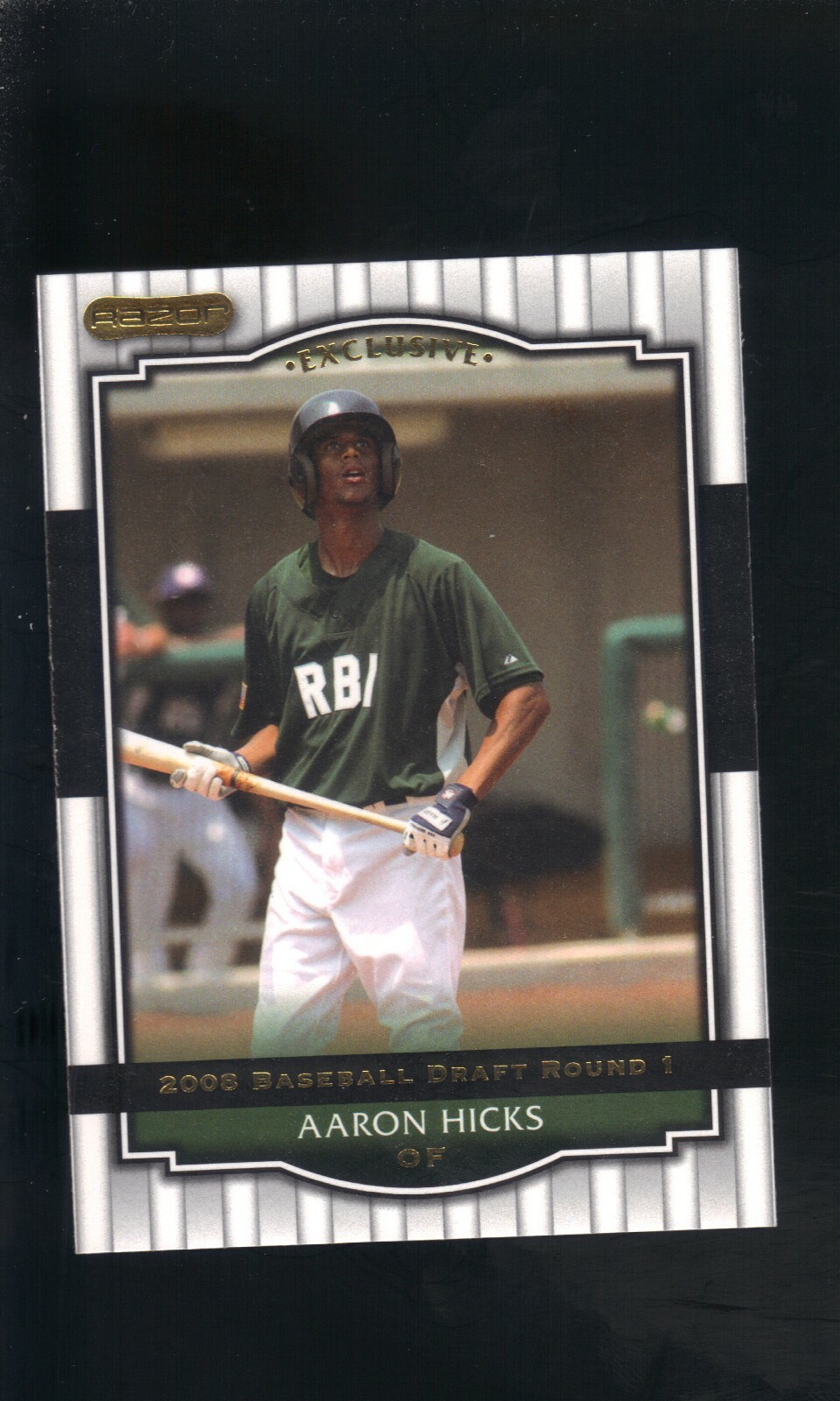2008 RAZOR SIGNATURE SERIES BASEBALL CARD AARON HICKS RC #14 NM-MT | eBay