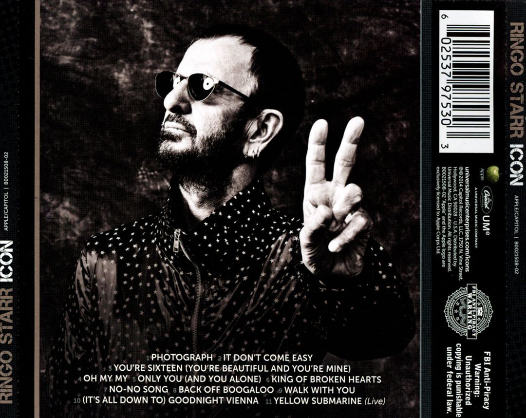 RINGO STARR - ICON NEW CD 602537975303| eBay