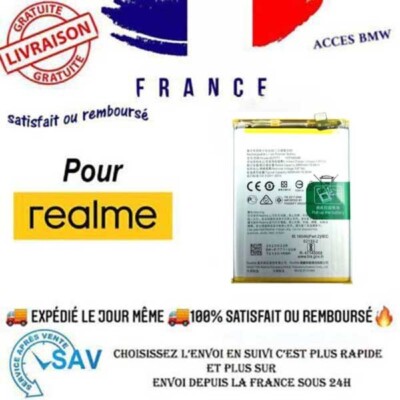 Batterie Battery Akku Premium pour Realme 6i/C25Y BLP771 | eBay