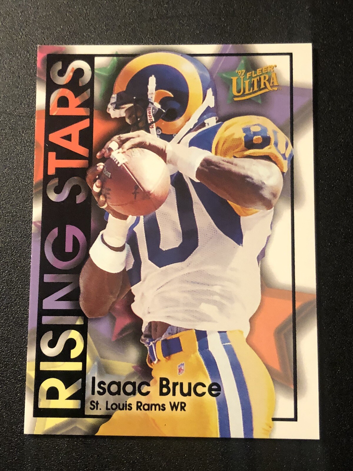 1997 Fleer Ultra Rising Stars Isaac Bruce #10RS HOF | eBay