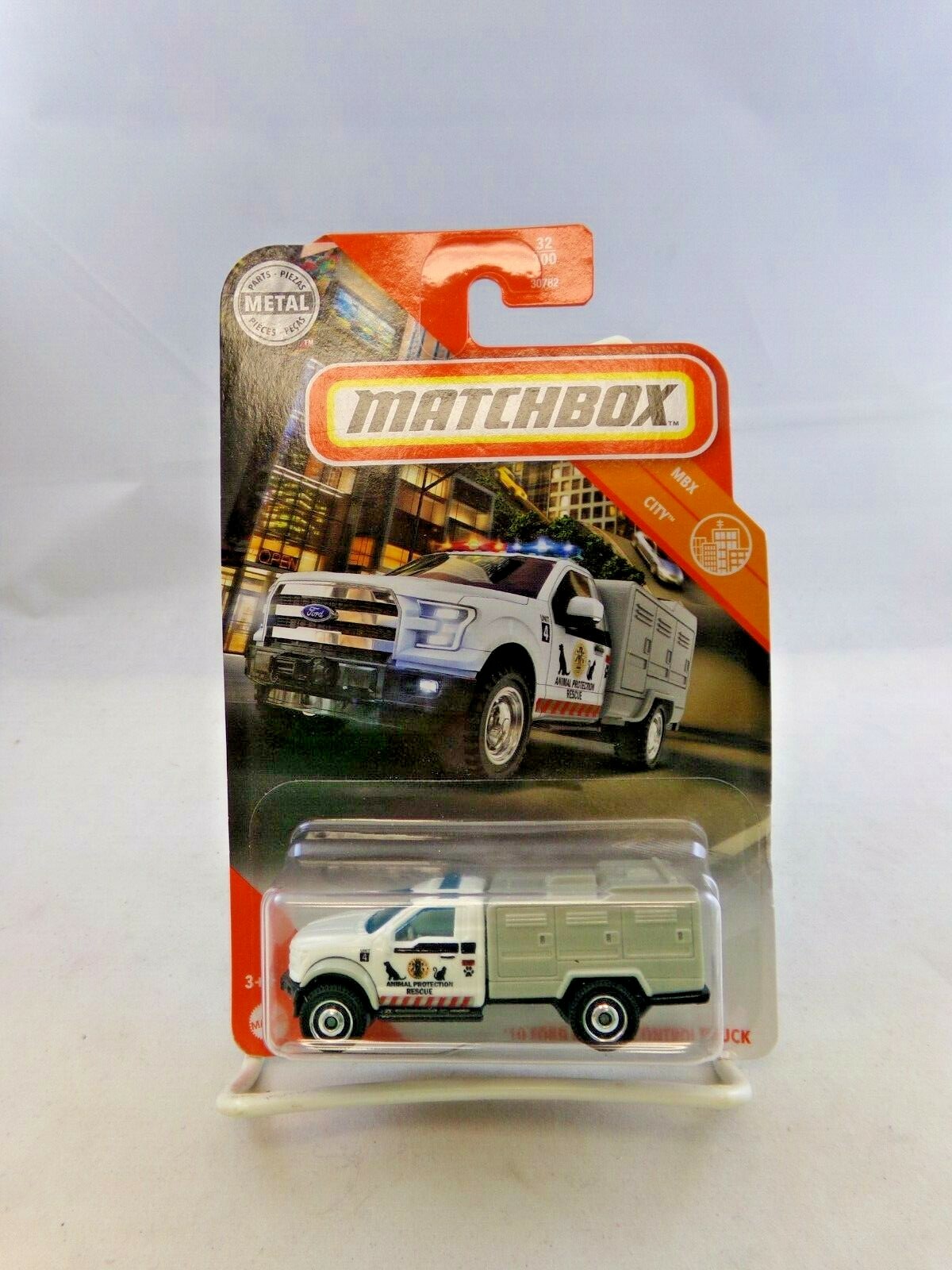 Matchbox White '10 Ford Animal Control Truck 32/100 1:64 111521DMT2 | eBay