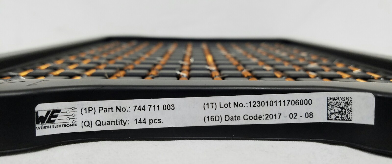 Lot of 144 WE-SDT Rod Core Chokes THT WE752 IR [A]- 2.5 L [µH]- 10.0 ± ...