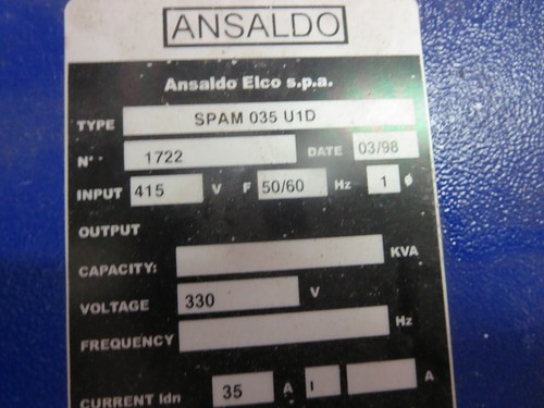 Ansaldo SPAM 035 U1D Module | eBay